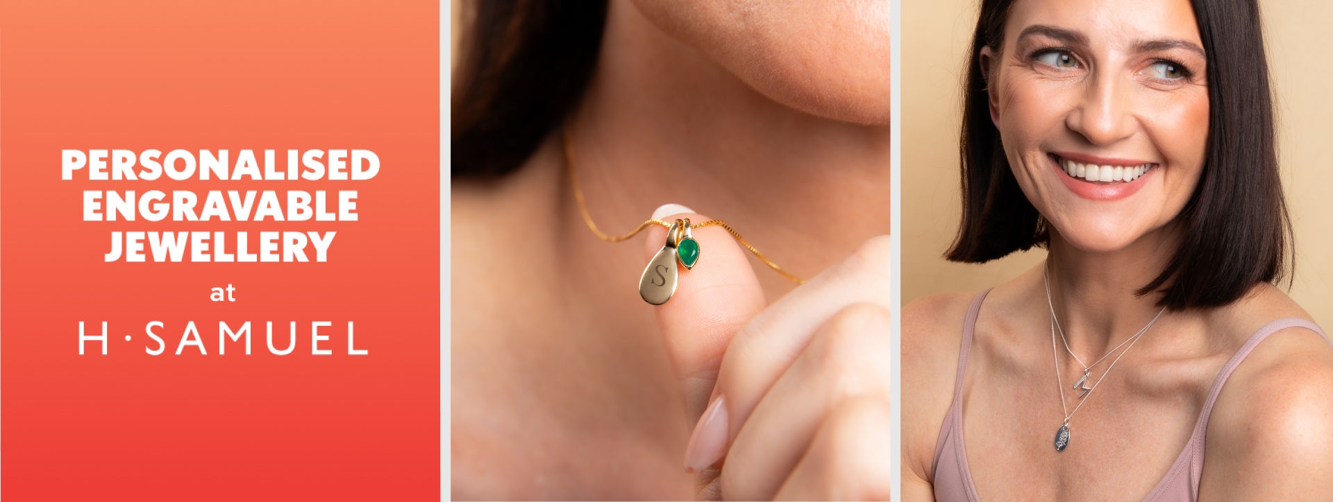 Personalised Jewellery | Custom Necklaces, Rings & Gifts | H.Samuel
