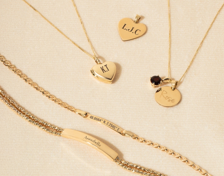 Personalised Jewellery | Custom Necklaces, Rings & Gifts | H.Samuel
