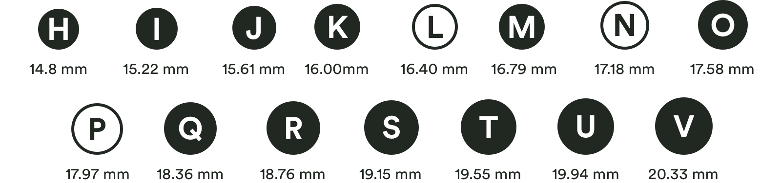 Ring Size Guide and Chart | H.Samuel